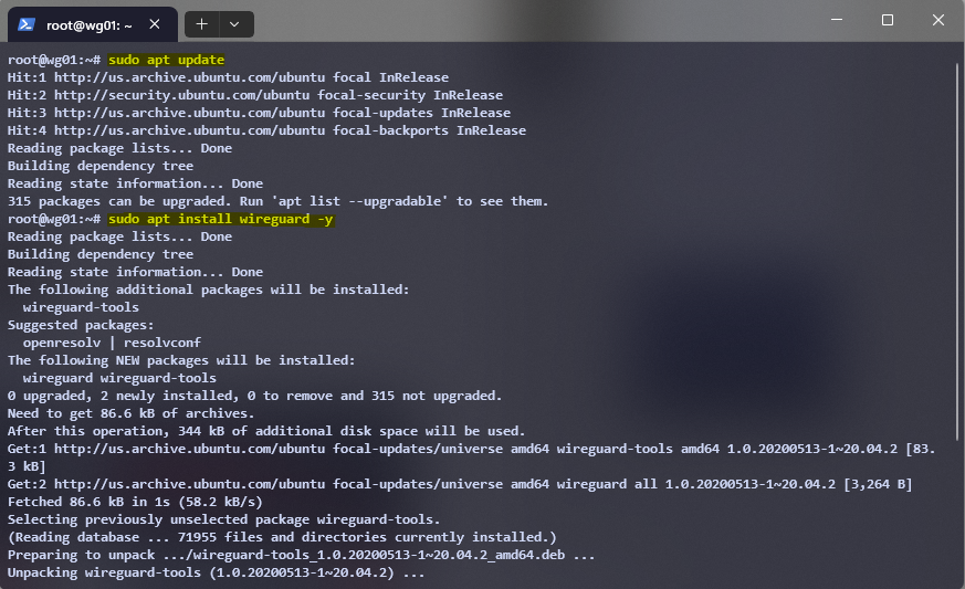Cara Pasang VPN IP Publik Wireguard PerwiraMedia di Ubuntu